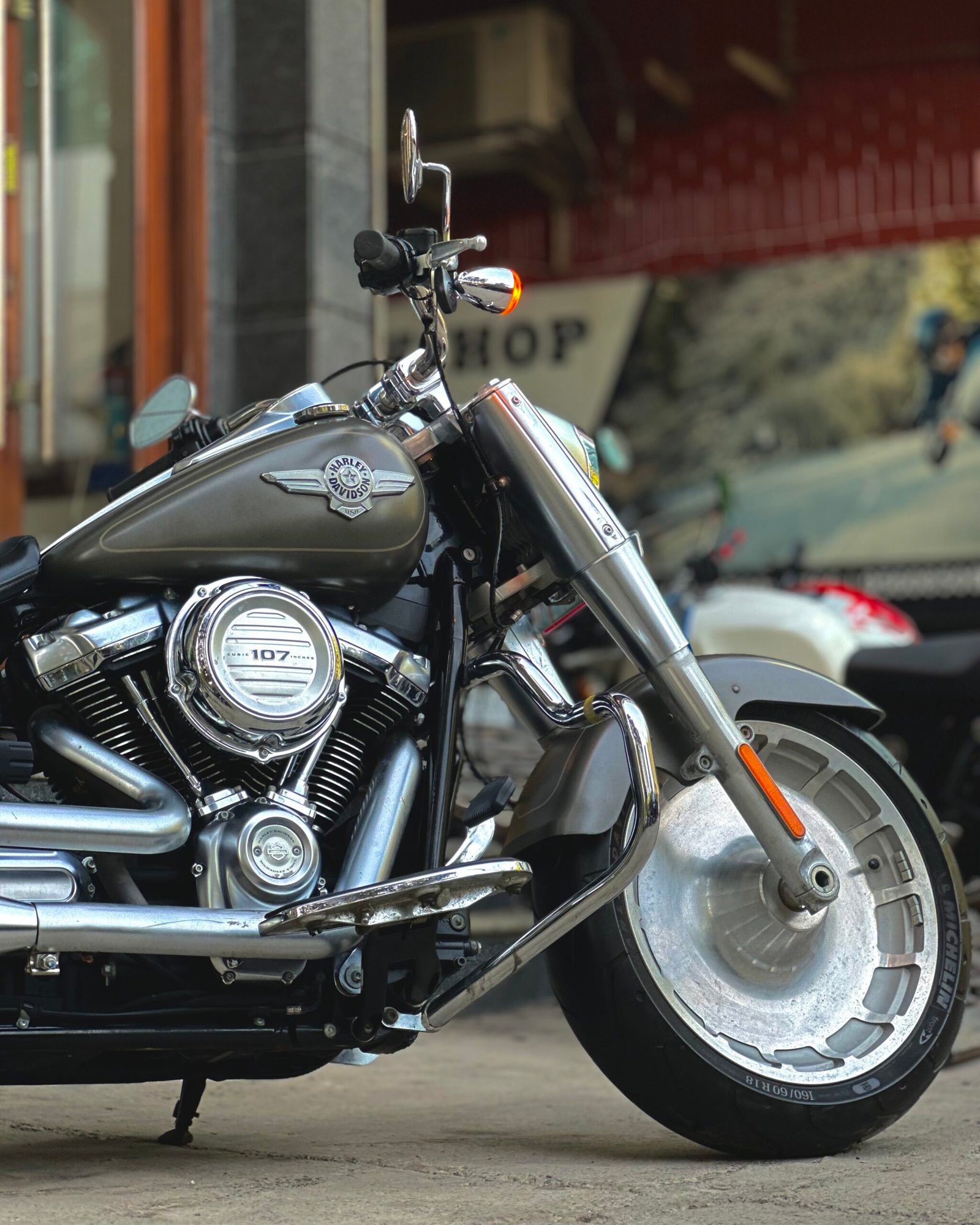 Harley Davidson Fatboy Milwaukee 107 - Delhi's Premier Superbike Dealership